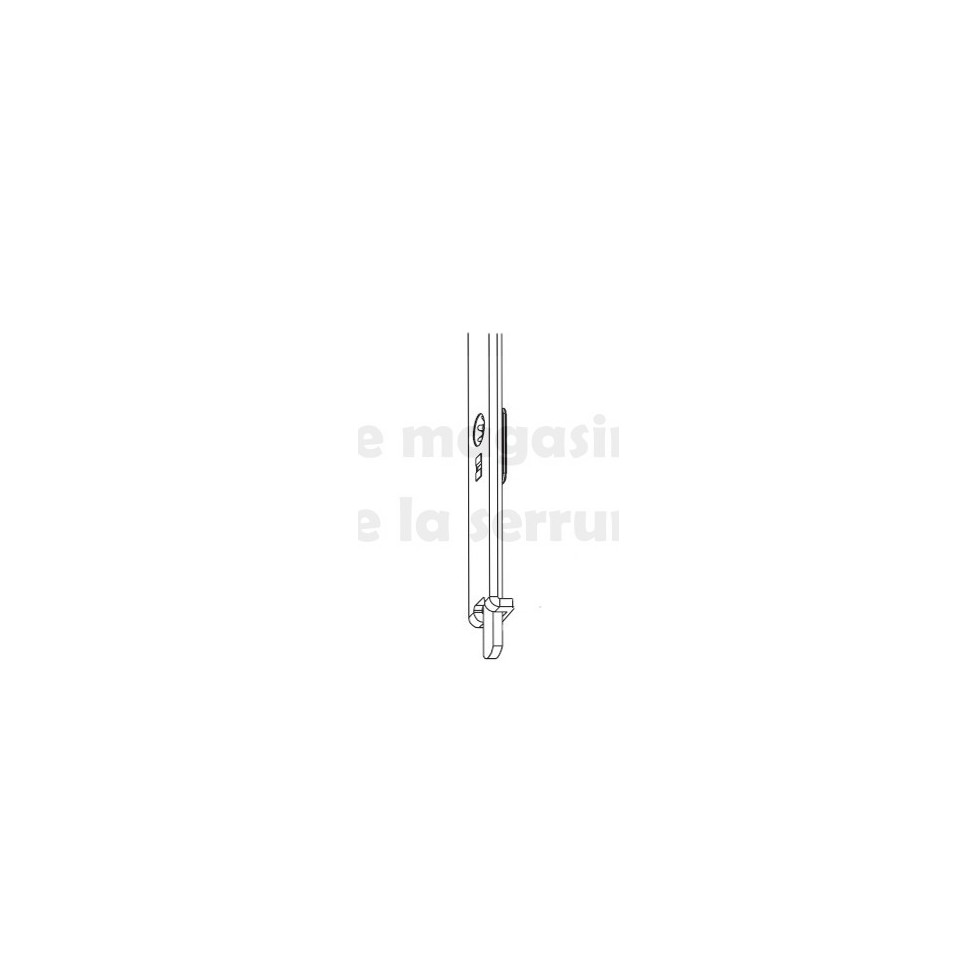 Gm500 1001-1250 Gm500 1251-1500 GM500 1501-1800 Crémone verrou MACO