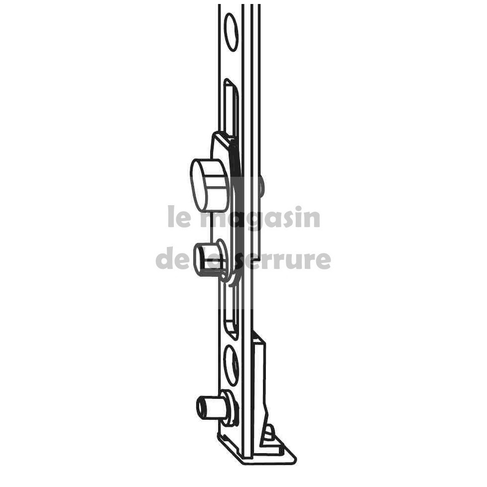 Gr.3 1001-1250 Crémone pivot MACO 52418